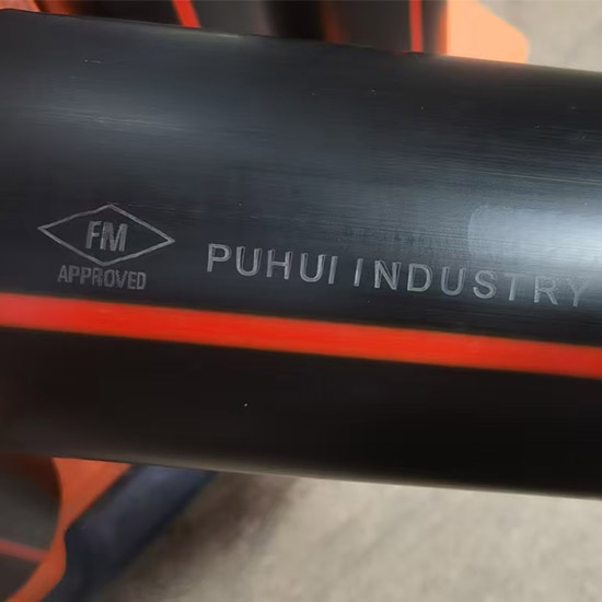 FM Approved HDPE Fire Fighting Pipe - Puhui Industry