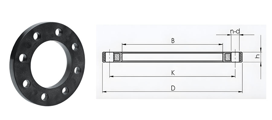 PP Coated Steel Flange - Puhui Industry